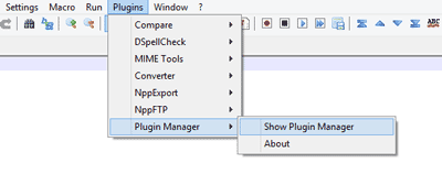 » افزودن قابلیت مقایسه کد ها به notepad++
